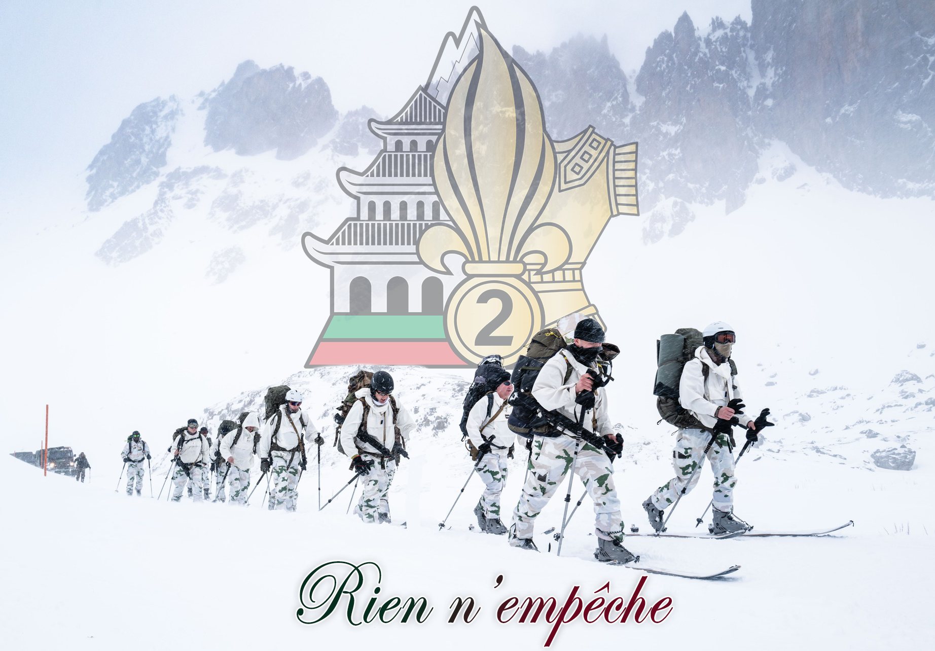 25 ans du 2ème Régiment étranger de Génie - Solidarité Légion étrangère